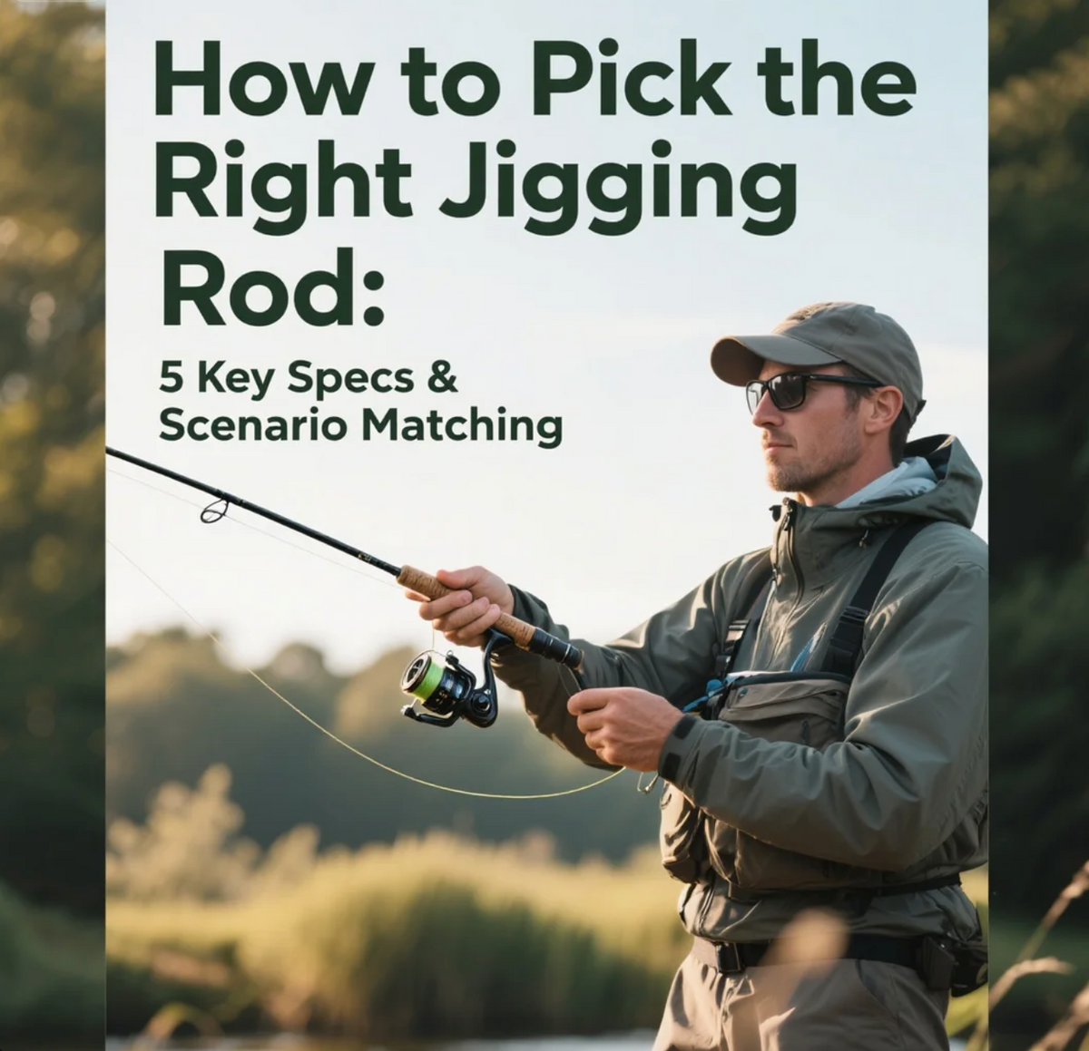 How to Pick the Right Jigging Rod: 5 Key Specs & Scenario Matching ...