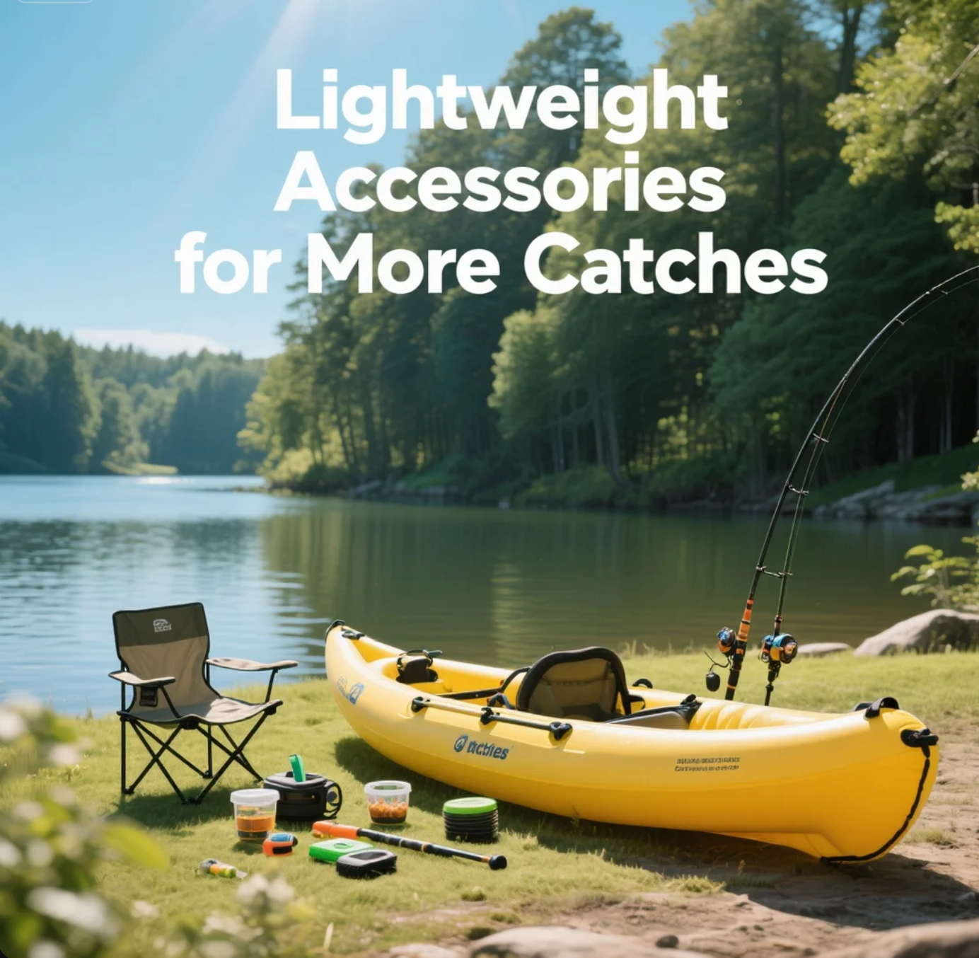Inflatable Kayak Fishing Gear Hacks:Lightweight Accessories for More ...
