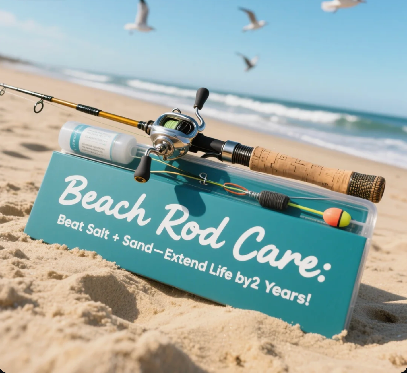 Beach Rod Care: Beat Salt + Sand—Extend Life by 2 Years! – Goofish® Rod ...