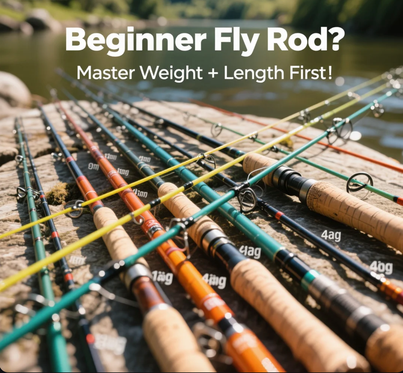 Beginner Fly Rod? Master Weight + Length First! – Goofish® Rod-More ...