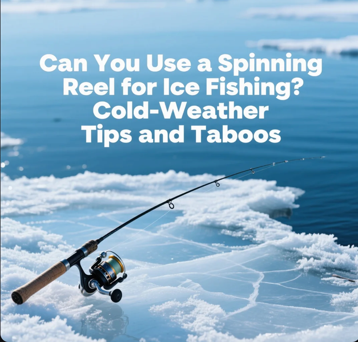Can You Use a Spinning Reel for Ice Fishing? Cold-Weather Tips and Tab ...