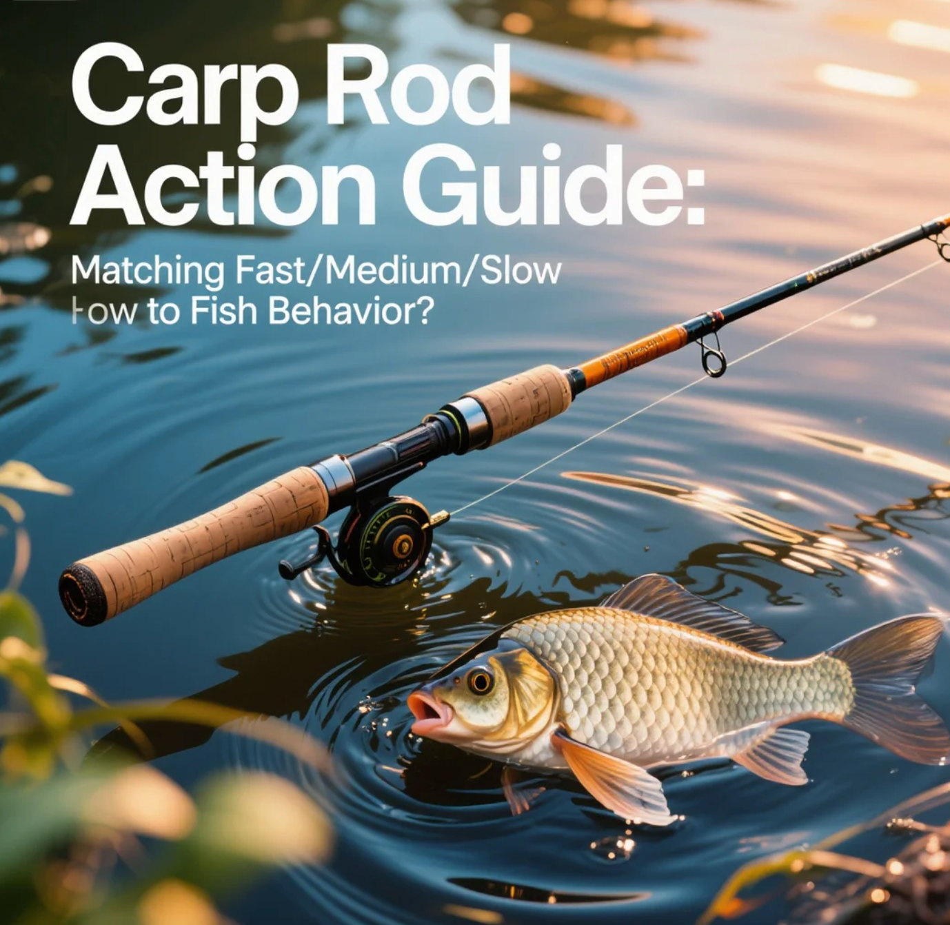Carp Rod Action Guide: Matching Fast/Medium/Slow to Fish Behavior ...