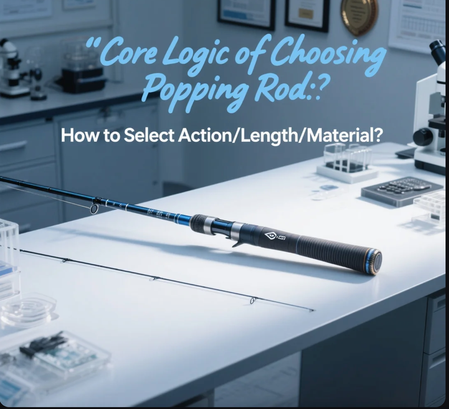 Core Logic of Choosing Popping Rod: How to Select Action/Length/Materi ...