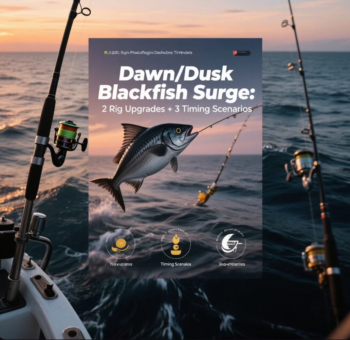 Dawn/Dusk Blackfish Surge: 2 Rig Upgrades + 3 Timing Scenarios ...