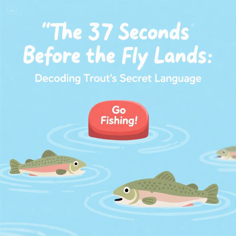 The 37 Seconds Before the Fly Lands: Decoding Trout’s Secret Language ...