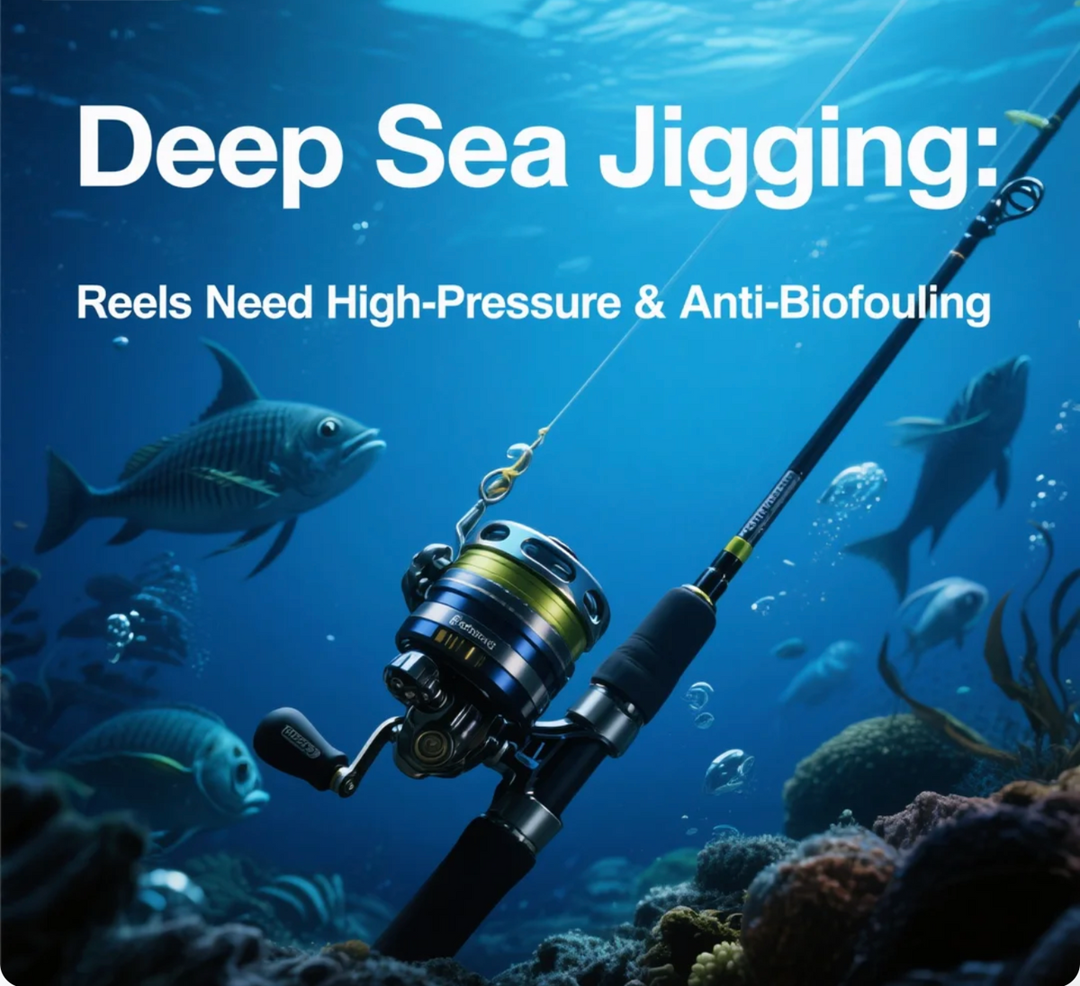 Deep Sea Jigging: Reels Need High - Pressure & Anti - Biofouling ...