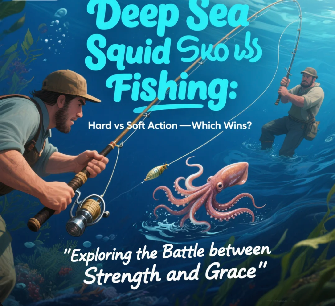 Deep Sea Squid Fishing: Hard vs Soft Action—Which Wins? – Goofish® Rod ...