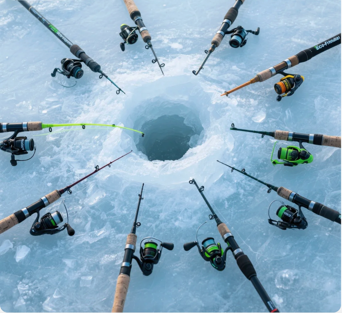 Eco-Friendly Ice fishing Gear: Brands with Biodegradable Ice Rods ...