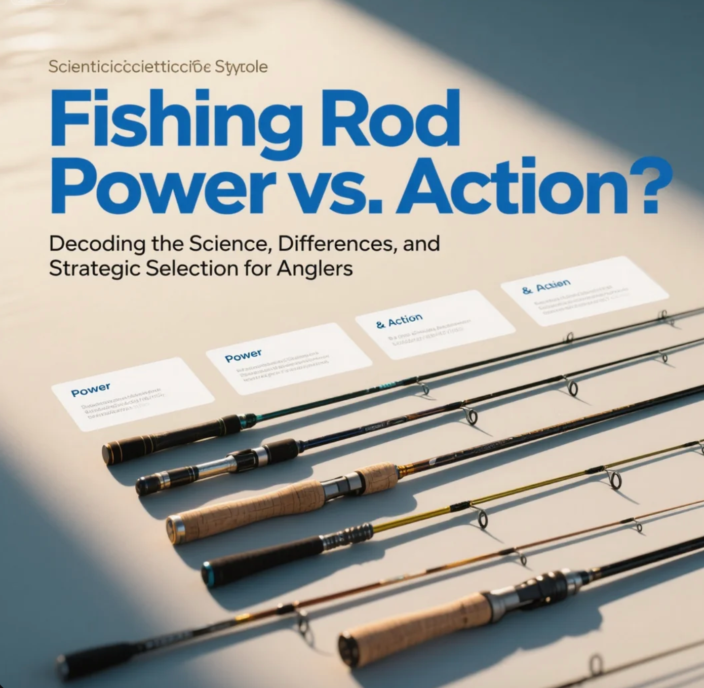 Fishing Rod Power vs. Action – Goofish® Rod-More than fishing
