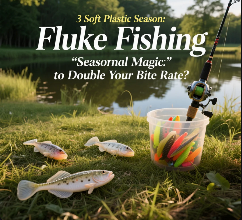 Fluke Fishing Season: 3 Soft Plastic Baits’ “Seasonal Magic” to Double ...