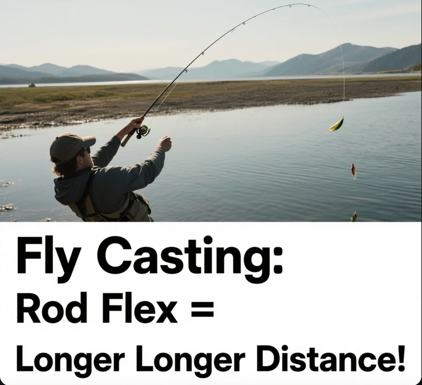 Fly Casting: Rod Flex = Longer Distance! – Goofish® Rod-More than fishing