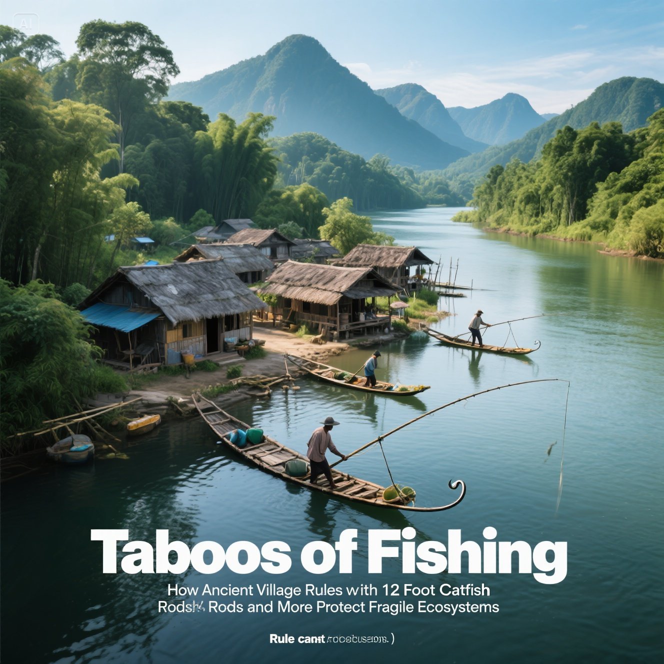 "Taboos of Fishing": How Ancient Village Rules with 12 Foot Catfish Ro ...