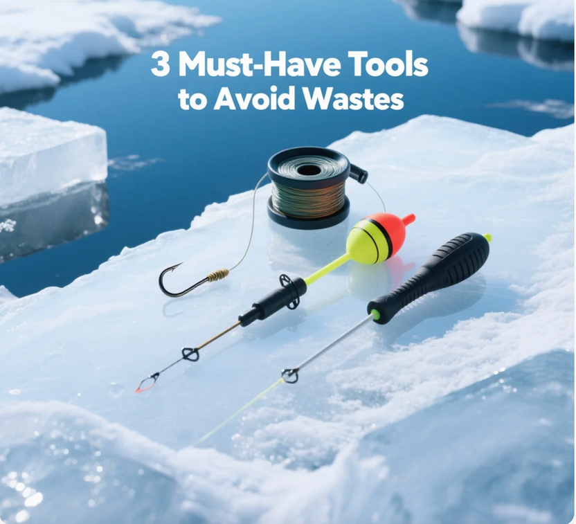 Ice Fishing Gear: 3 Must-Have Tools to Avoid Wastes – Goofish® Rod-More ...