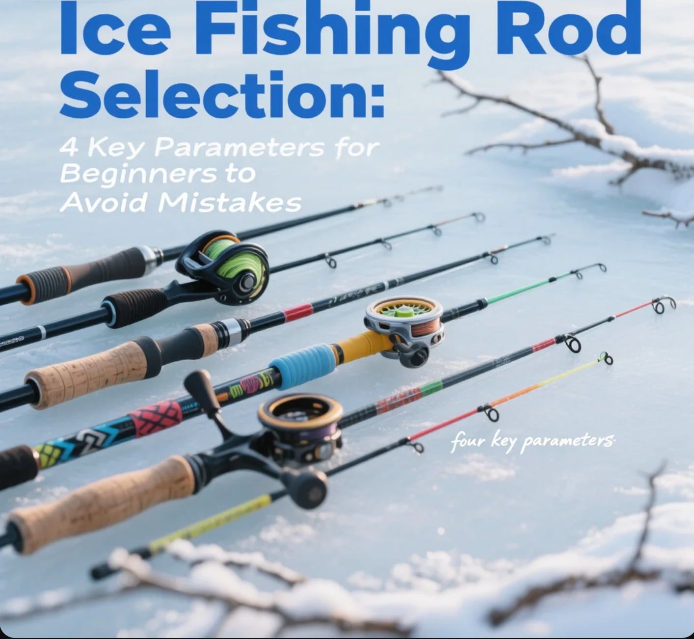Ice Fishing Rod Selection: 4 Key Parameters for Beginners to Avoid ...