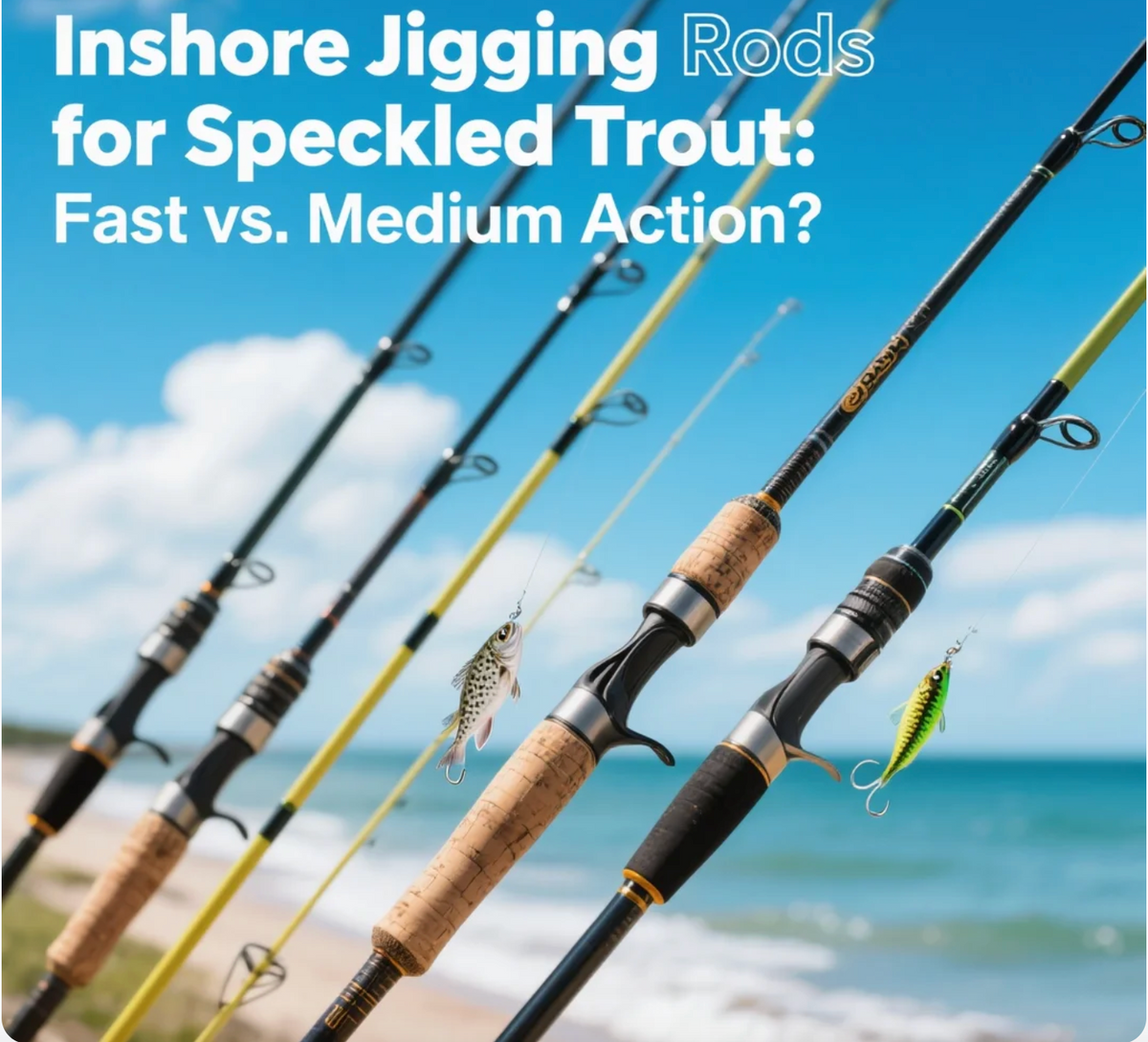 Inshore Jigging Rods for Speckled Trout: Fast vs. Medium Action ...