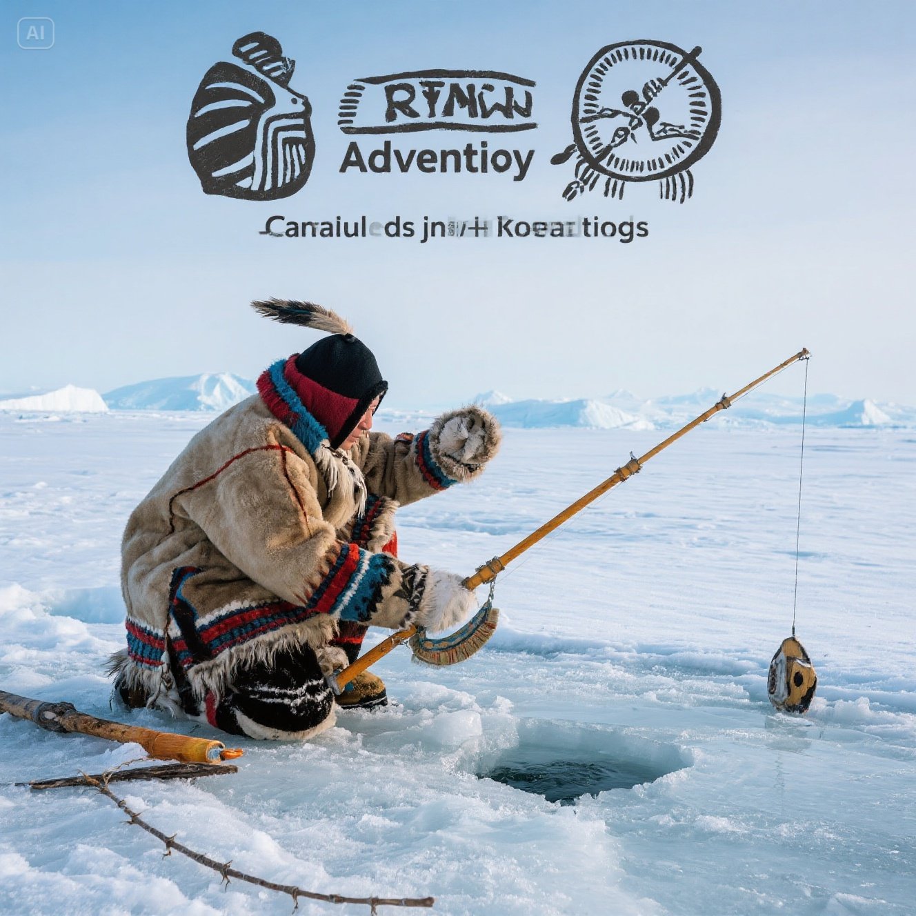 Arctic Ice Fishing Adventure: Inuit Survival Art and the Challenges of ...