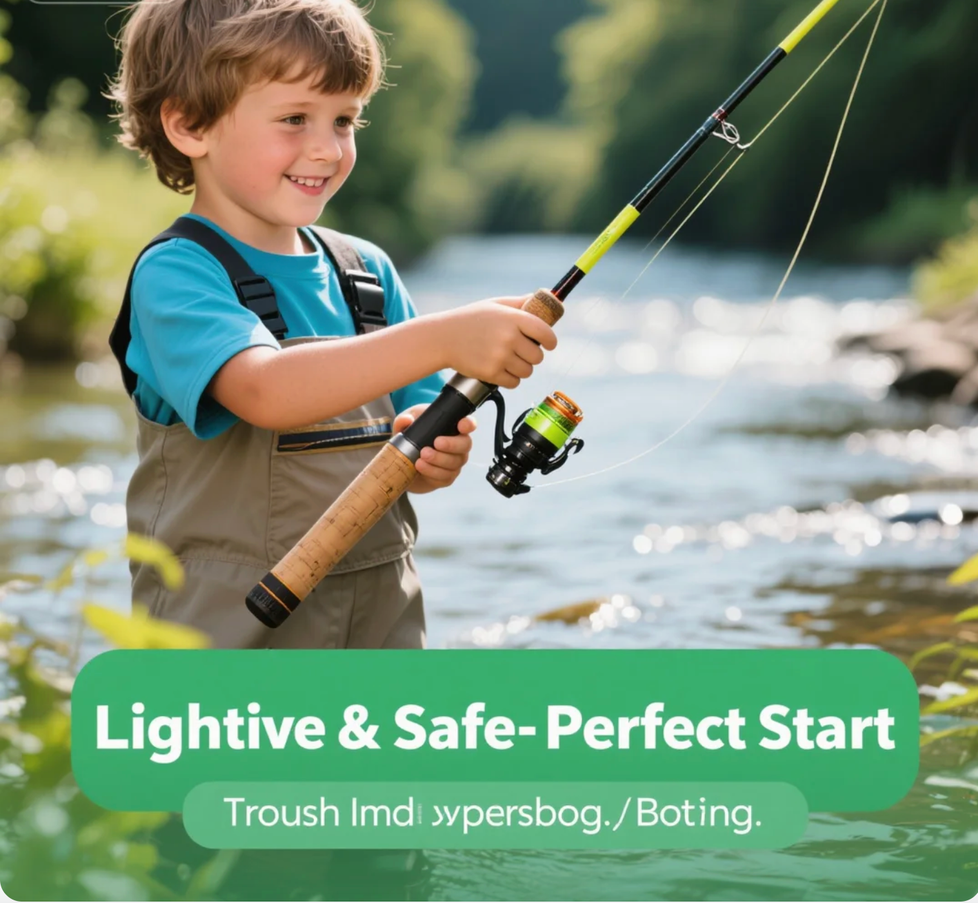 Kid Trout fishing Rod: Lightweight + Safe, Perfect Start – Goofish® Rod ...