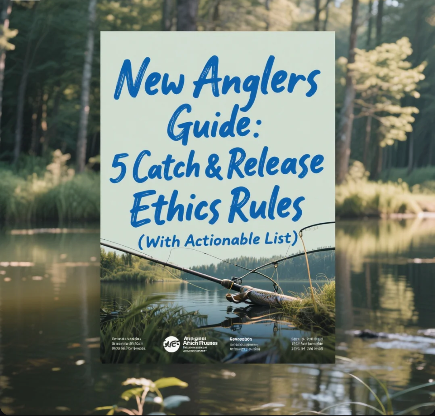 New Anglers Guide: 5 Catch - & - Release Ethics Rules – Goofish® Rod ...