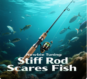 Newbie Tuning: Stiff Rod(catfish pole) Scares Fish – Goofish® Rod-More ...