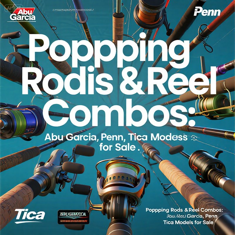 Popping Rods & Reel Combos: Abu Garcia, Penn, Tica Models for Sale ...