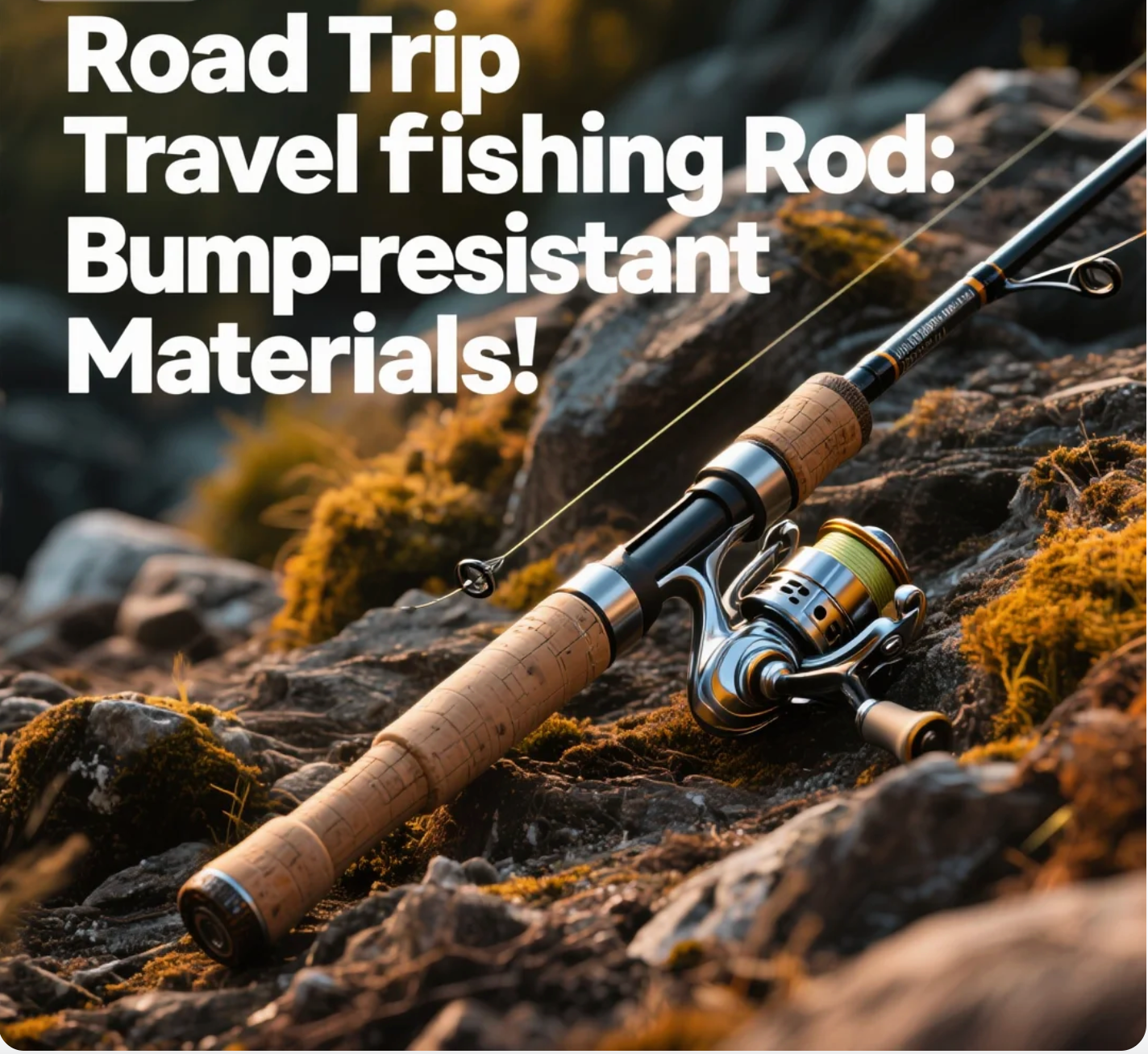 Road Trip Travel fishing Rod: Bump - Resistant Materials! – Goofish ...