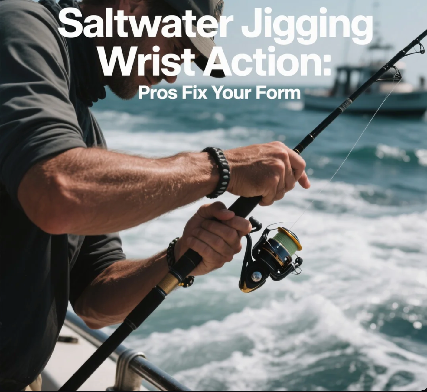 Saltwater Jigging Wrist Action: Pros Fix Your Form – Goofish® Rod-More ...