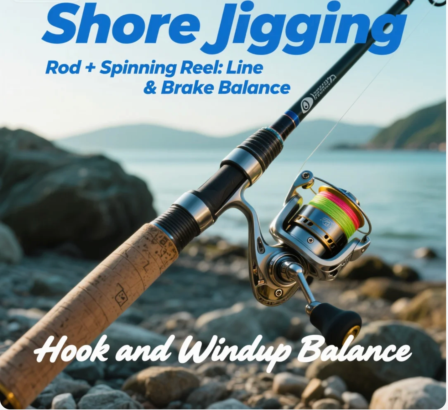 Shore Jigging Rod + Spinning Reel: Line & Brake Balance – Goofish® Rod ...