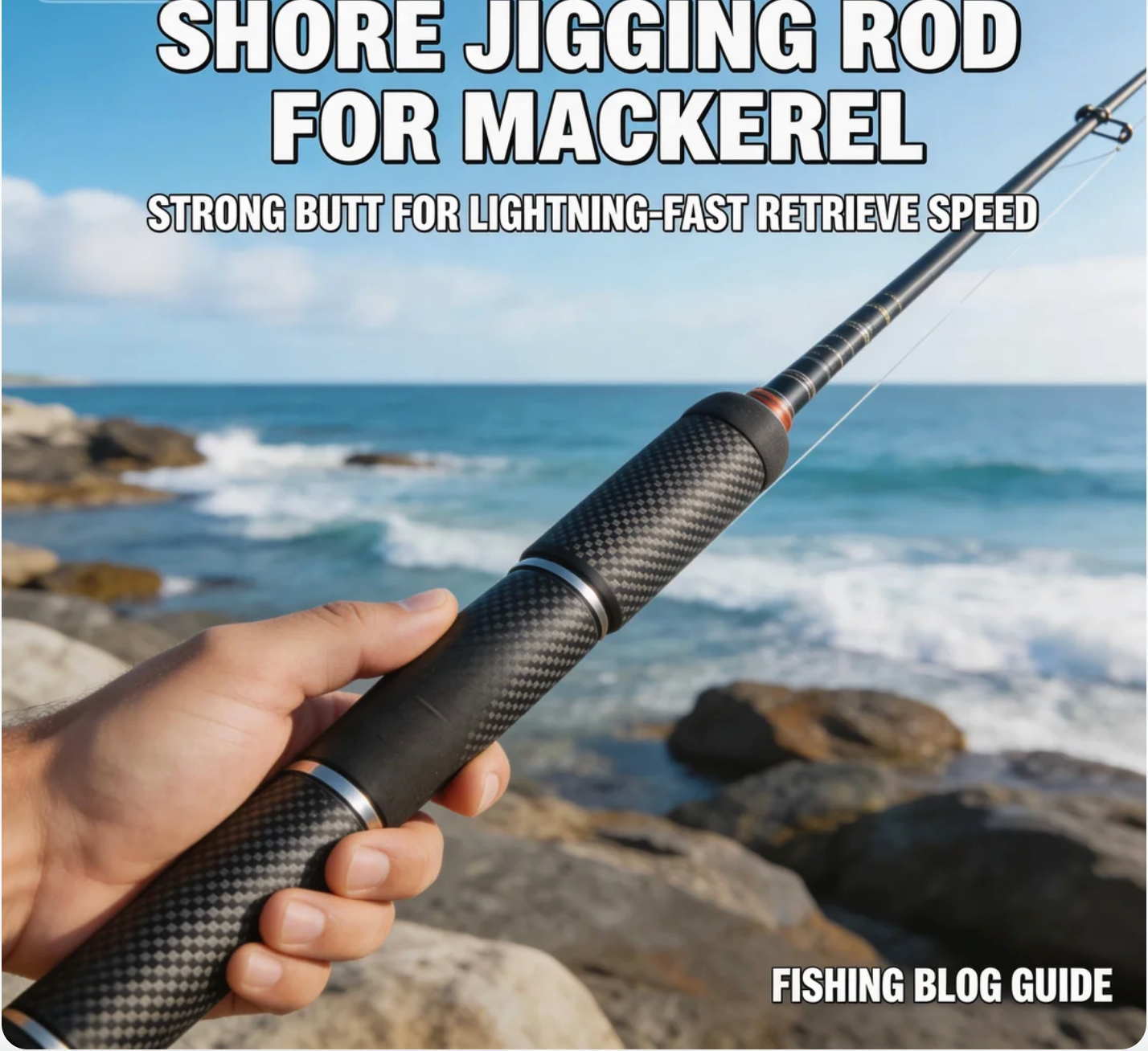 Shore Jigging Rod for Mackerel: Strong Butt for Speed – Goofish® Rod ...