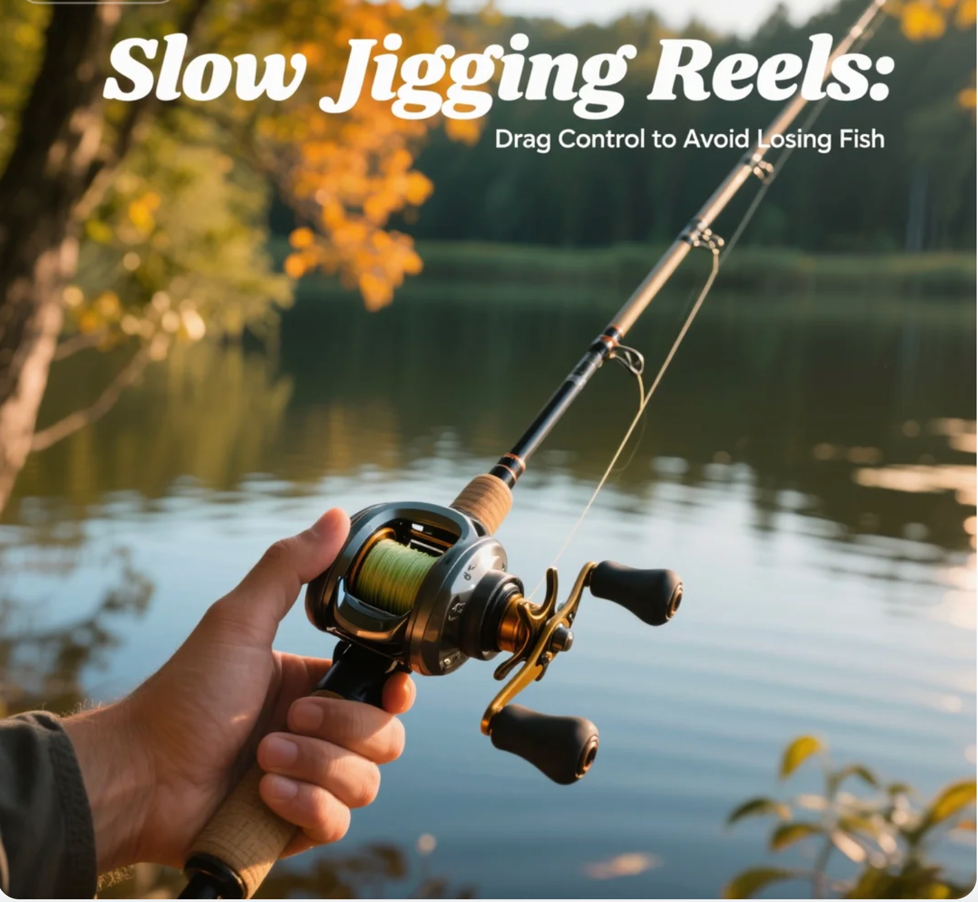 Slow Jigging Reels: Drag Control to Avoid Losing Fish? – Goofish® Rod ...