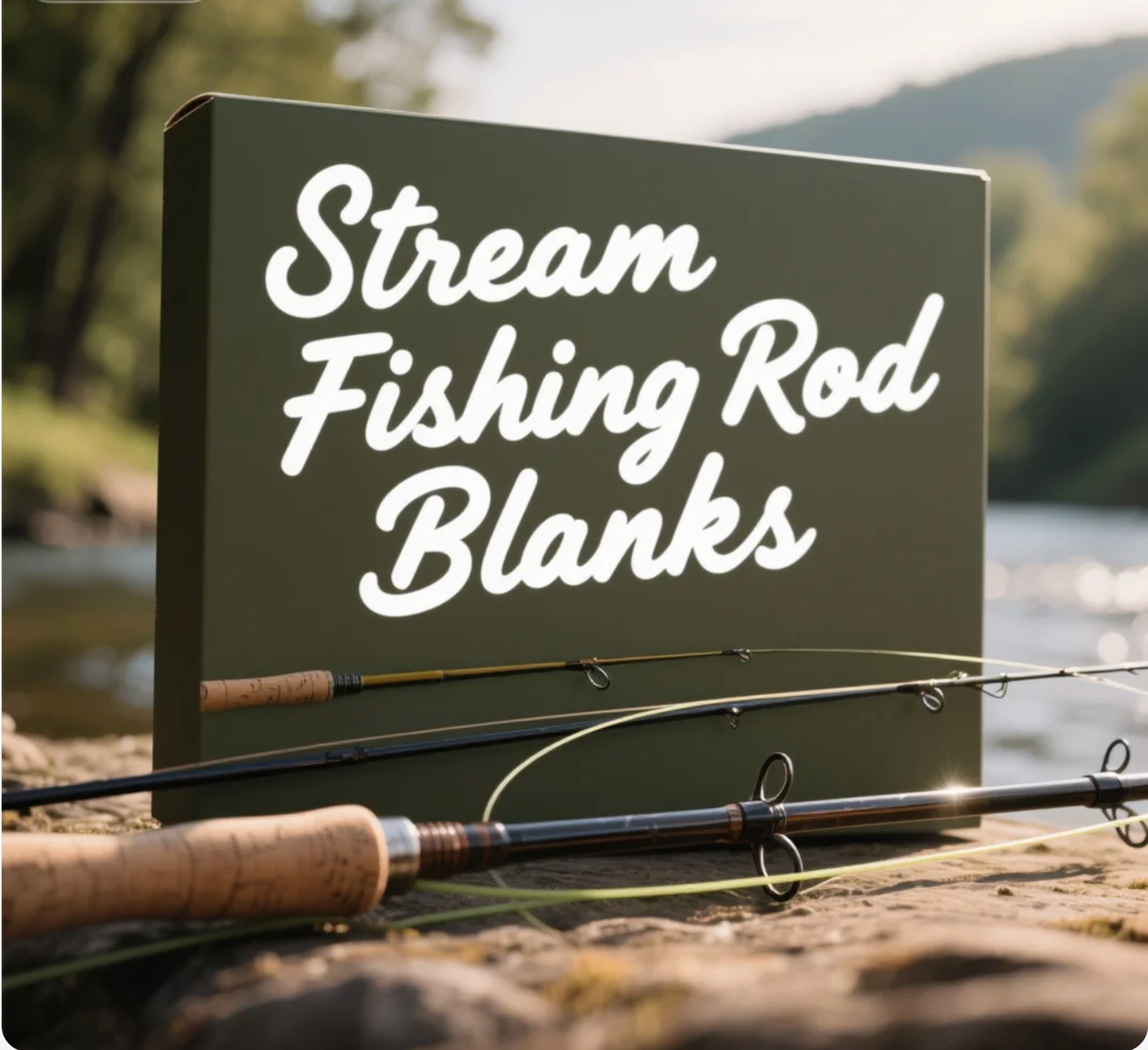 Stream Fishing Rod Blanks: Light Softness Prevents Snags – Goofish® Rod ...