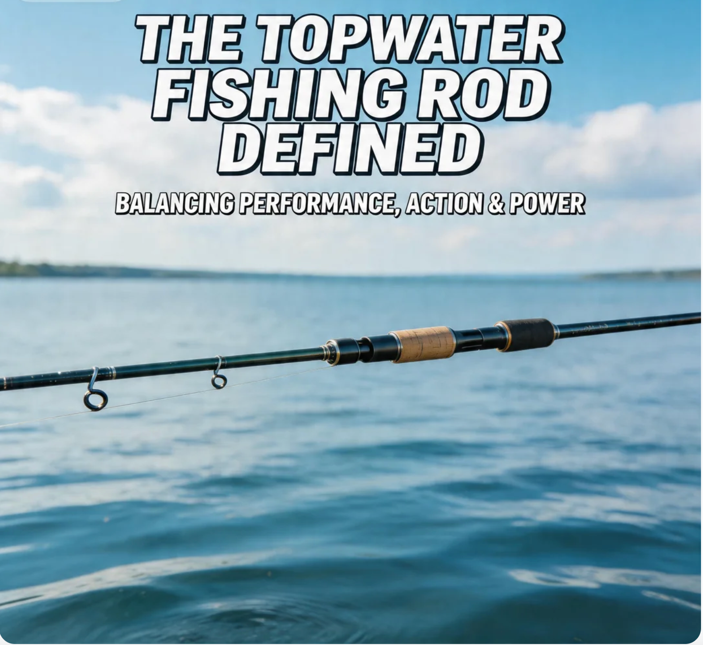 The Topwater Fishing Rod Defined: Balancing Performance, Action & Powe ...