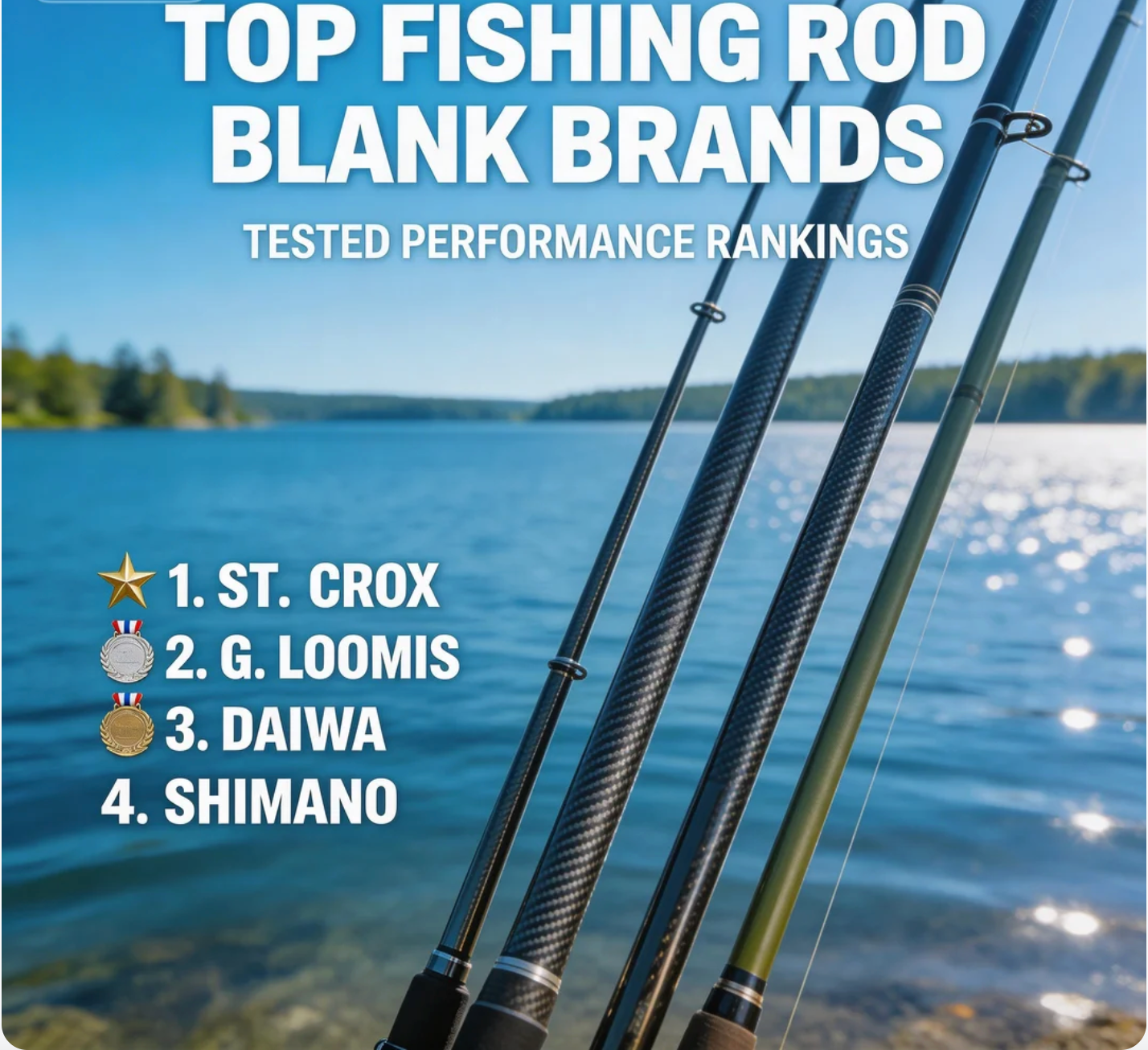 Top Fishing Rod Blank Brands: Tested Performance Rankings – Goofish ...