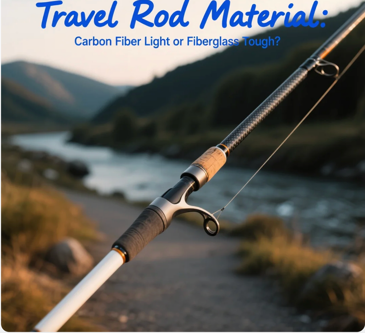 Travel Rod Material: Carbon Fiber Light or Fiberglass Tough? – Goofish ...