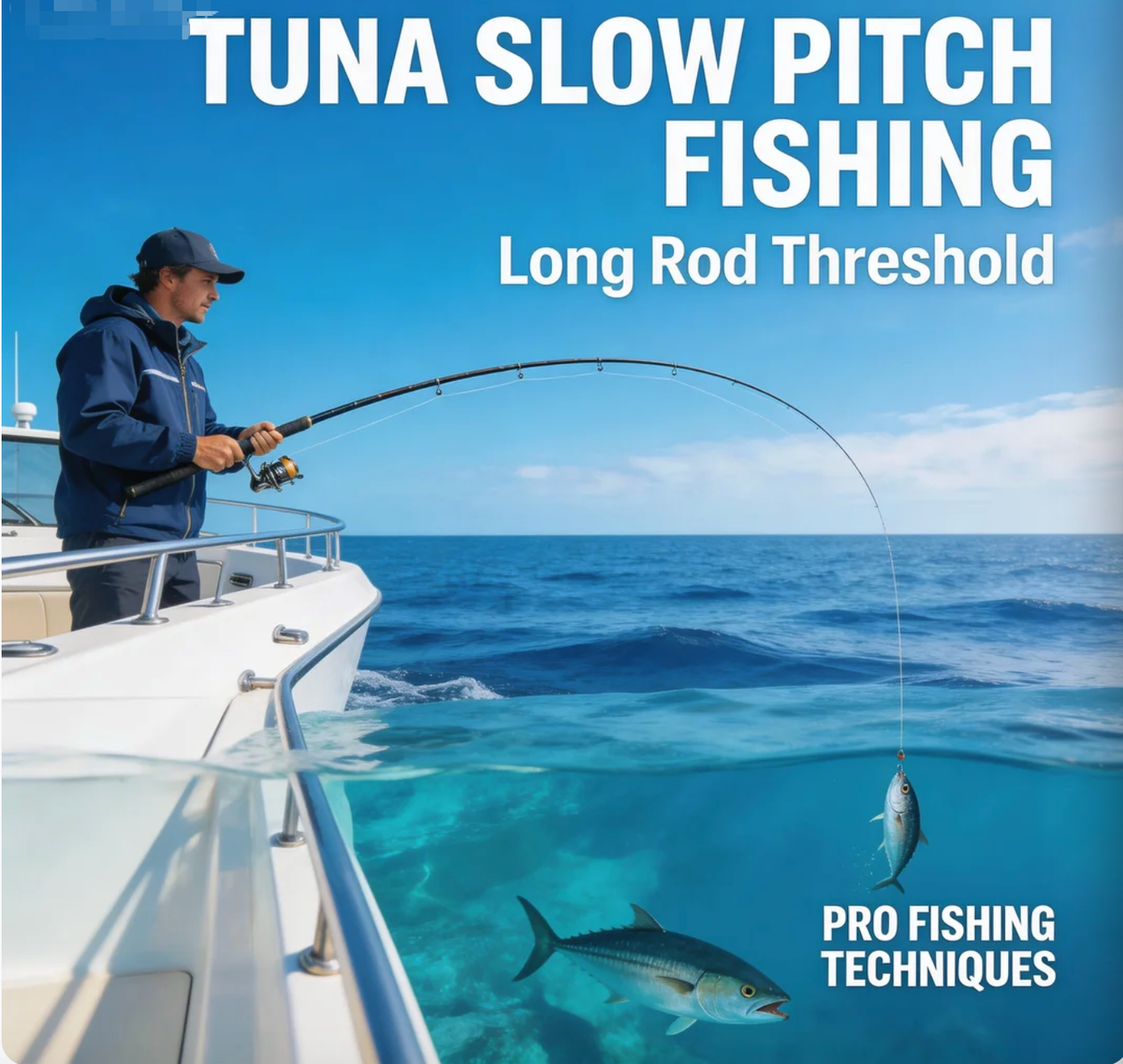 Tuna slow pitch fishing: Long rod threshold – Goofish® Rod-More than ...