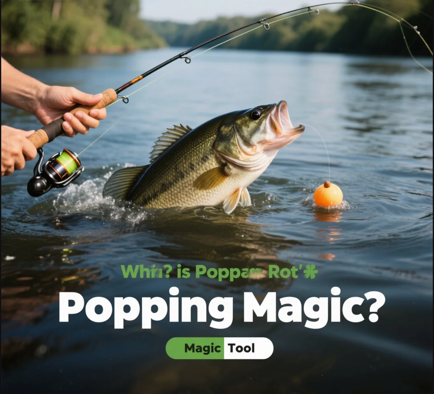 Why is Popping Rod a Magic Tool for Floating Fishing Bass in Rivers ...