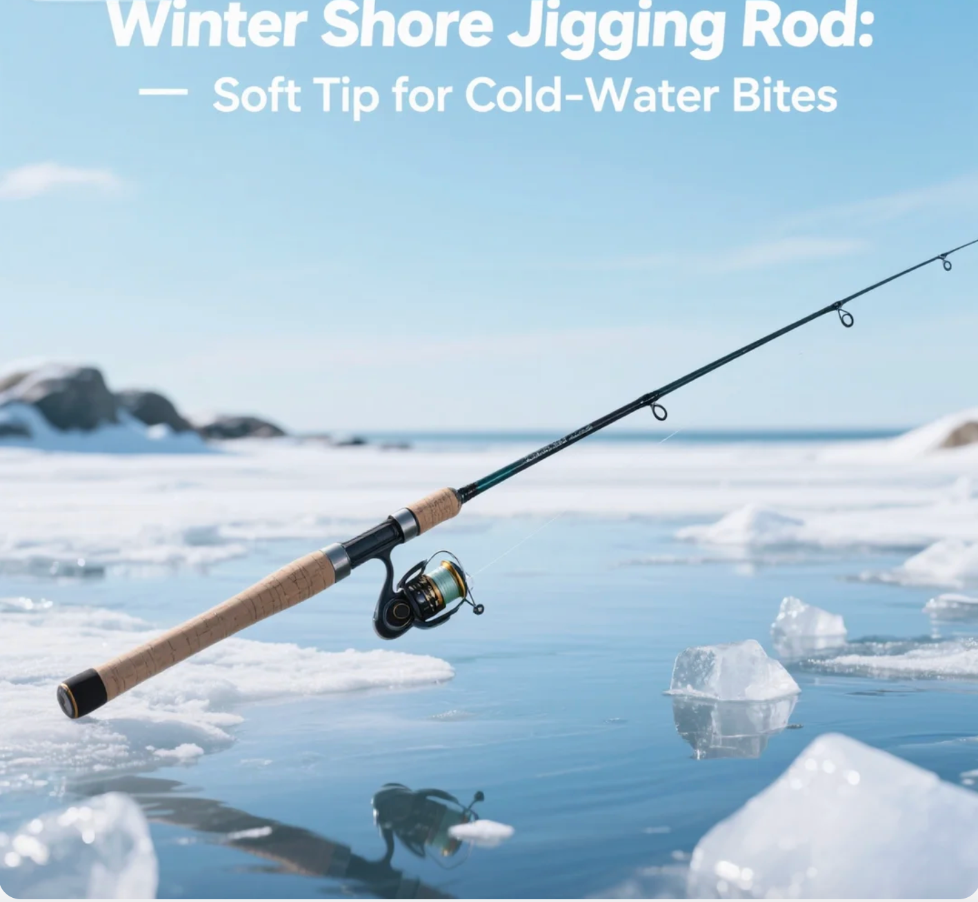 Winter Shore Jigging Rod: Soft Tip for Cold-Water Bites – Goofish® Rod ...
