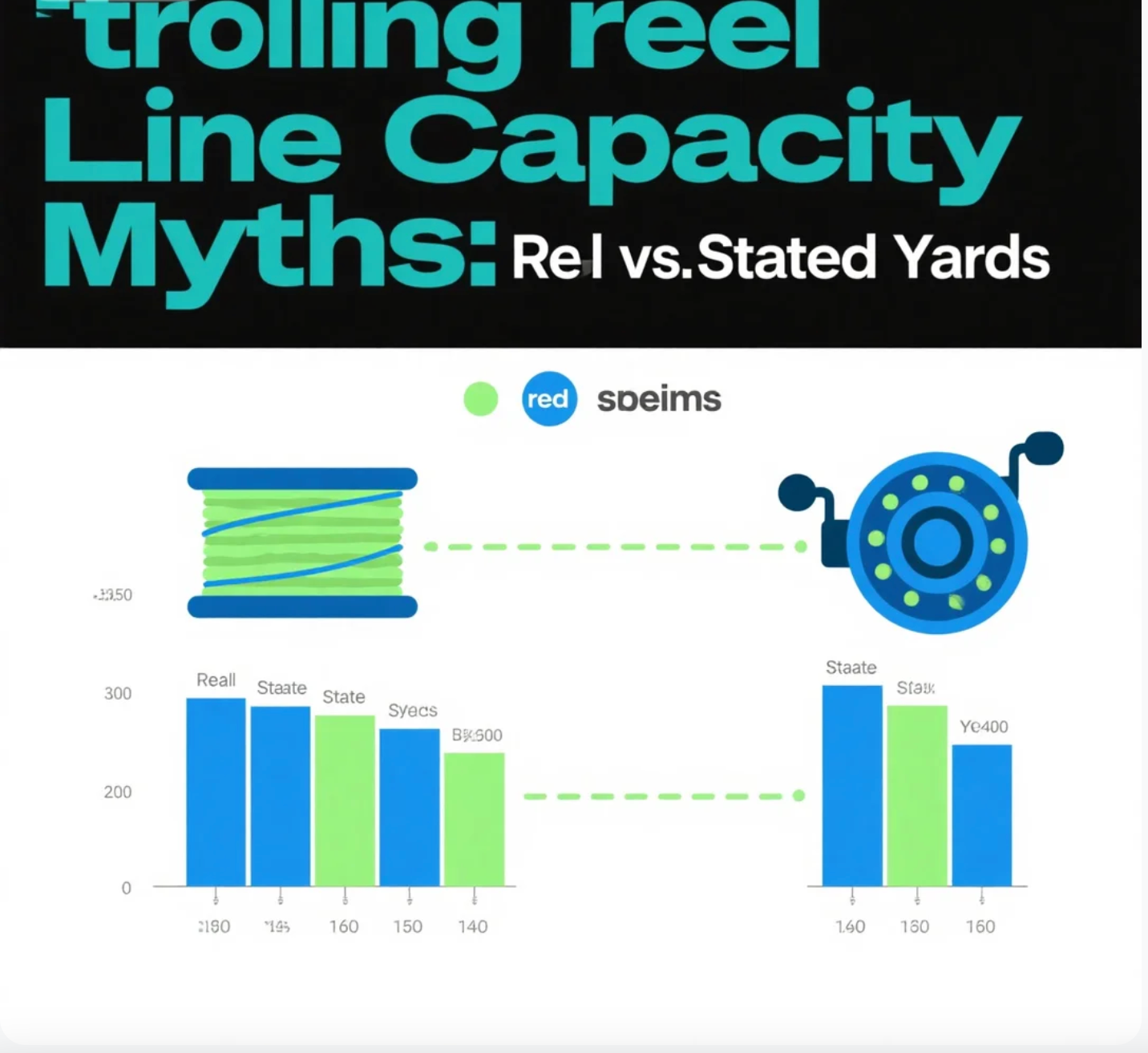trolling reel Line Capacity Myths: Real vs. Stated Yards – Goofish® Rod ...