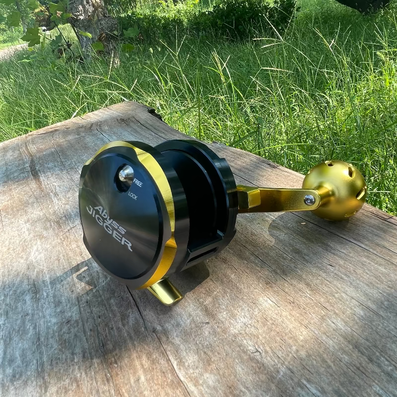 Goofish 6.08:1 High Speed Saltwater Jigging Reel-CNC 30kg Braking 11BB ...