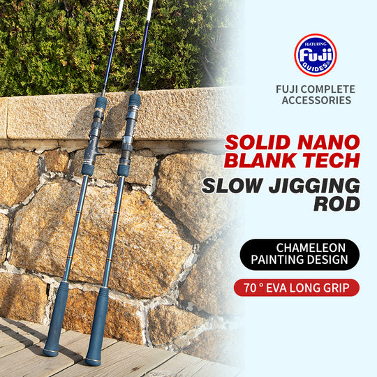 GOOFISH® MONSTER DEEP-7ft(213cm) Length PE4-7 Jig 200-700g Japan FUJI ...